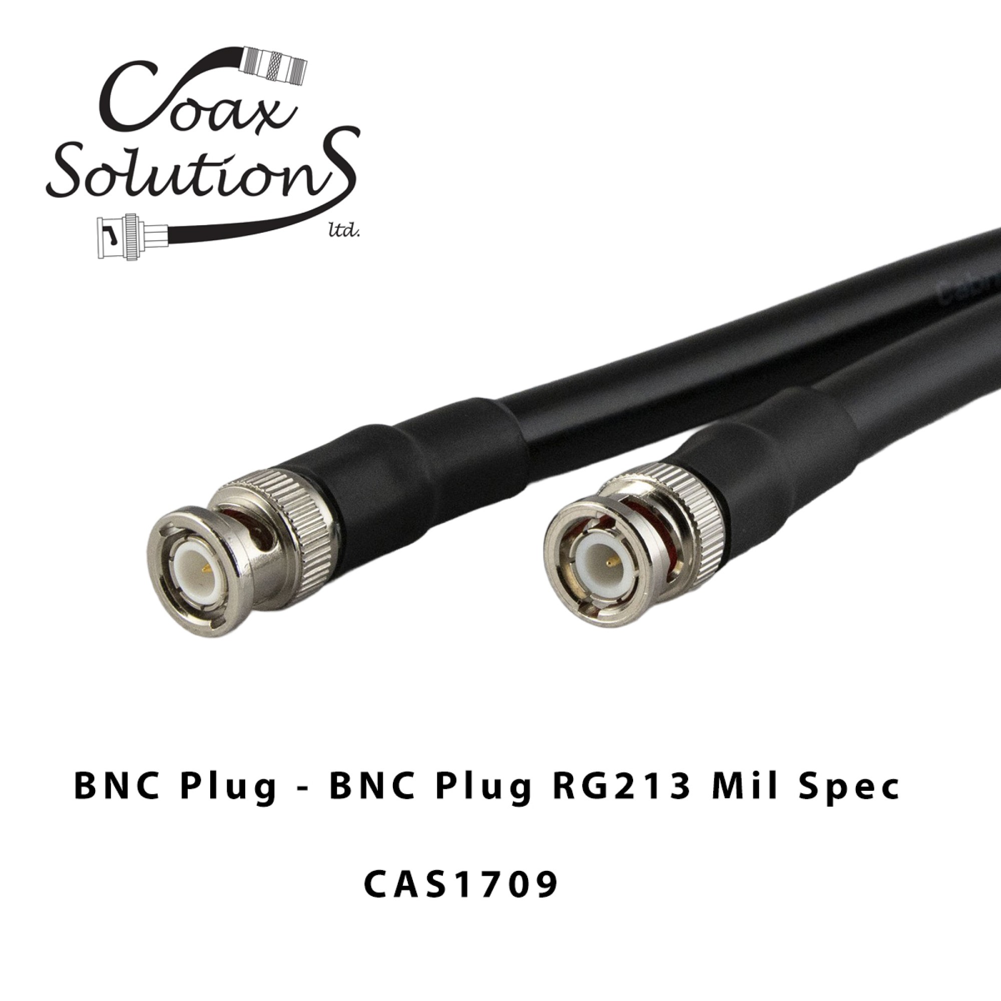 BNC Plug to BNC Plug RG213(Mil) Patch lead