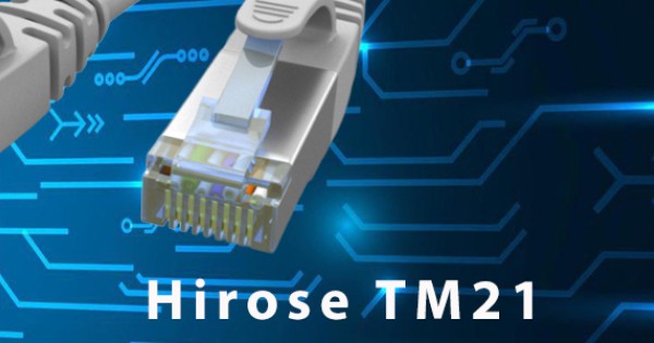 HIROSE (HRS) TM21 Series - Shielded RJ45 Cat b6 modular connectors