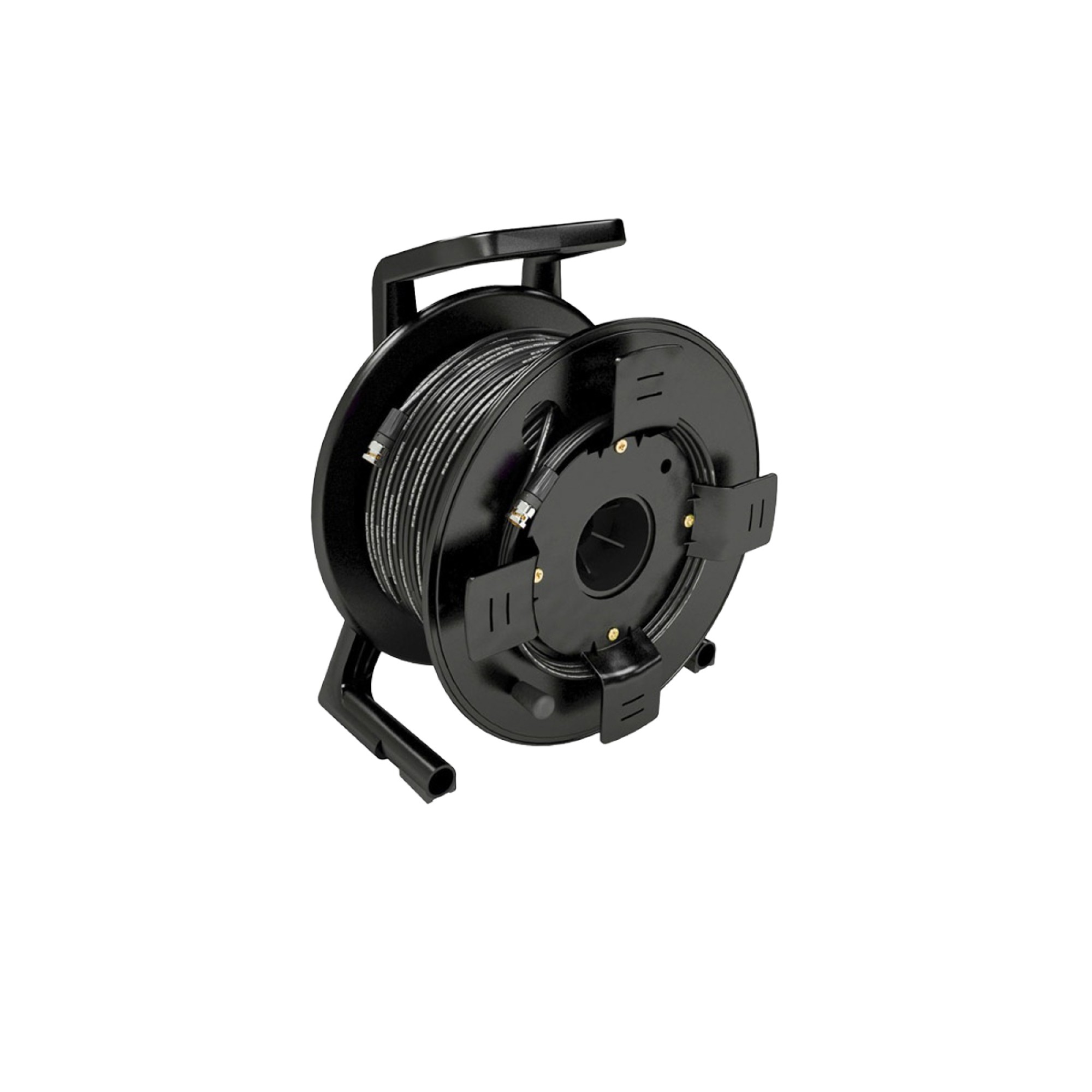 Belden 1855A + CAT6 Hybrid HD-SDI Patch Cable + Deployable Reel