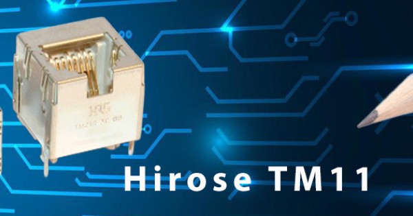 HIROSE (HRS) TM11 Shielded RJ45 Cat 5 Modular connectors