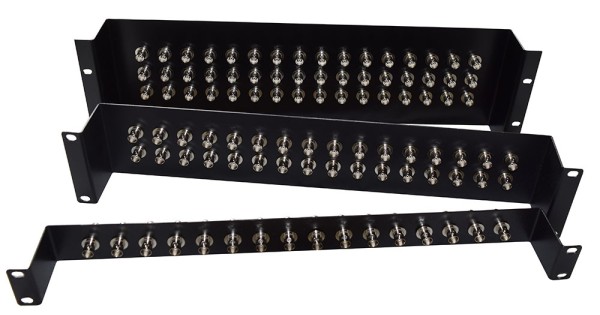 Recessed Patch panels - 4K UHD BNC